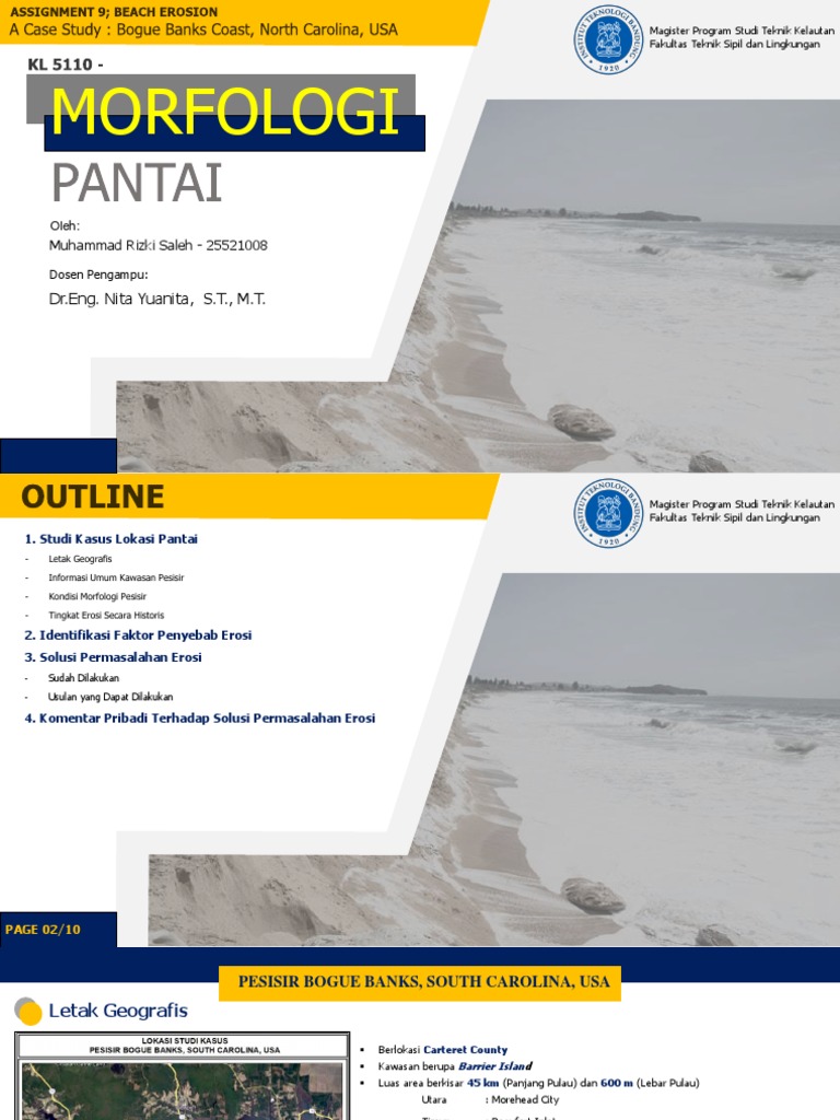 Tugas 9 Morfologi Pantai | PDF