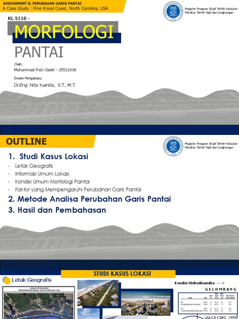 Tugas 8 Morfologi Pantai | PDF
