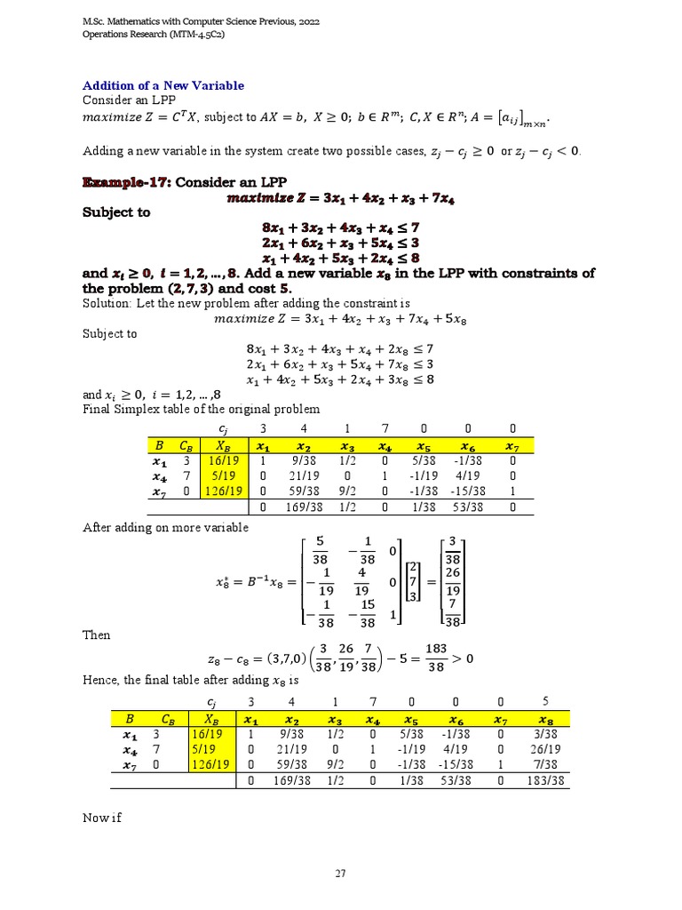 Addition of A New Variable | PDF | Mathematical Analysis | Mathematical Logic