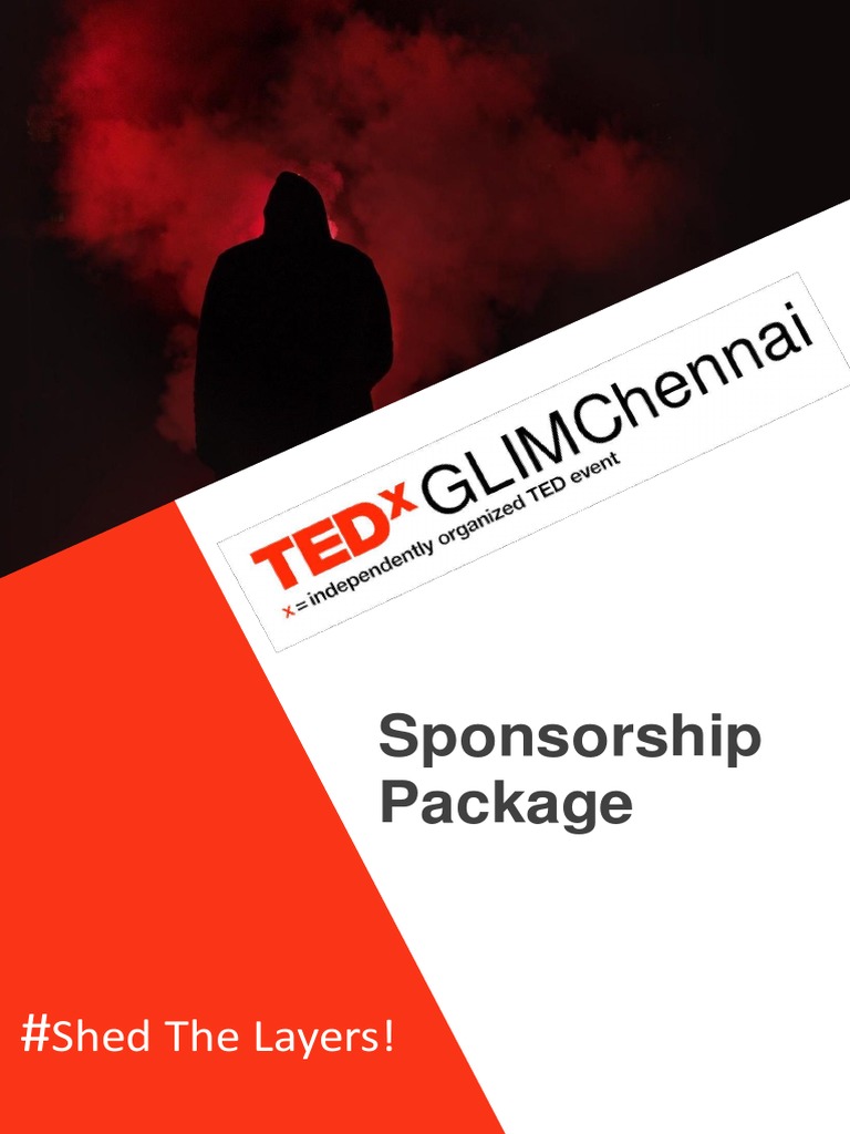 Tedxglimchennai Sponsorship Brochure 2021 | PDF