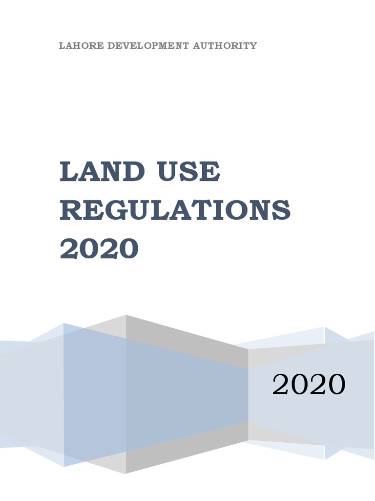 LDA Land Use Regulations 2020 | PDF | Bus