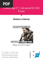 CAE - How To Calculate Your Score | PDF | Tests | Qualifications