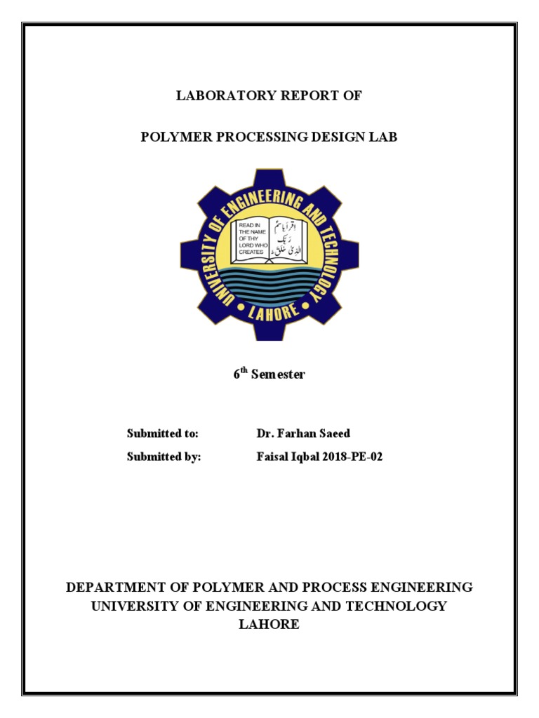 Analysis of Polymer Compounding Process Variables on Master Batch ...