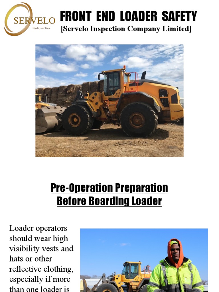 Front End Loader Safety | PDF | Loader (Equipment)