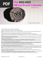 Enoch Calendar 2025 | PDF | Passover | Months Of The Hebrew Calendar