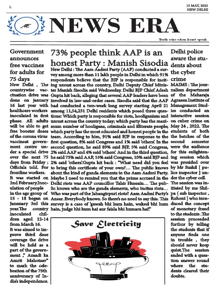 NEWSPAPER | PDF | Health Sciences