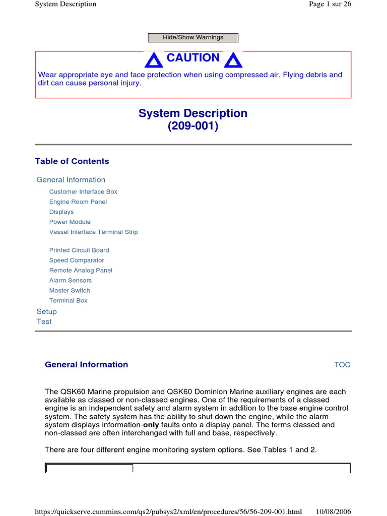 Electrical System SD6009 | PDF | Internal Combustion Engine | Power Supply