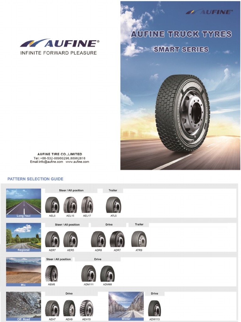 Catalogo - Aufine Tyre-Smart Series 2022 | PDF