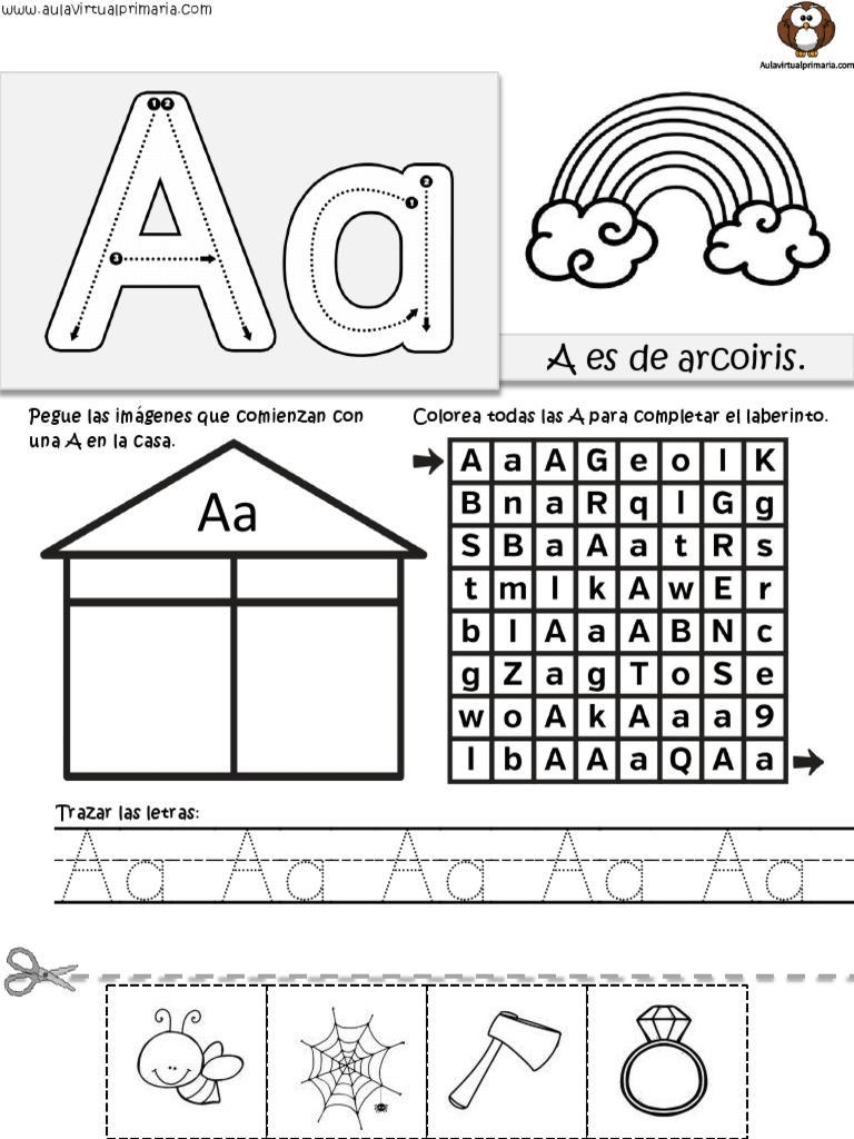 BLOG de Hojas de Trabajo Del Alfabeto | PDF