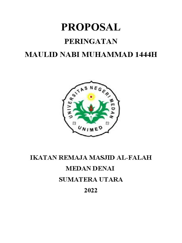PROPOSAL Maulid Nabi | PDF