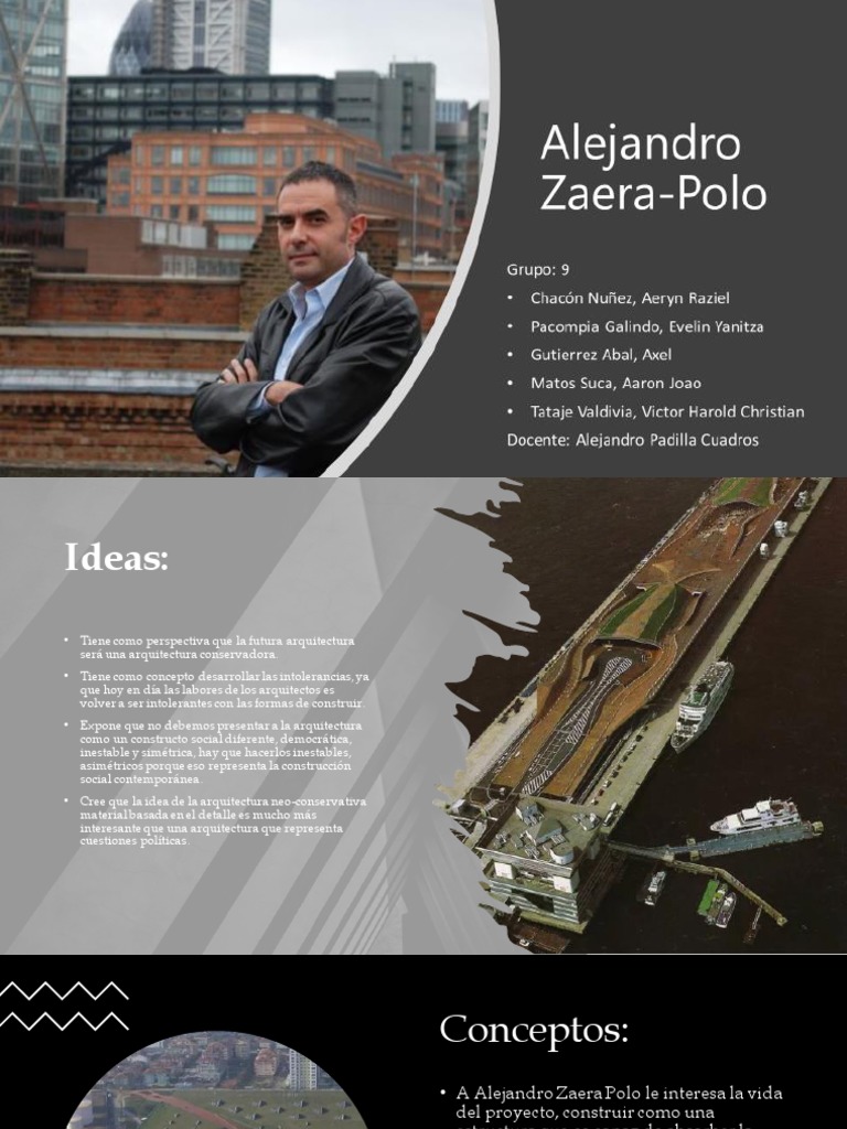 Alejandro Zaera-Polo: Arquitectura Contemporánea | PDF | Arquitecto