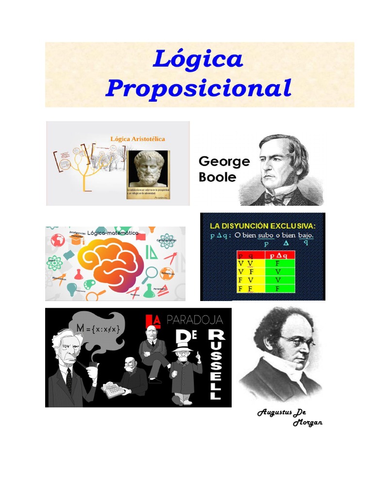 Guia Teórica de Lógica Proposicional | PDF | Proposición | Si y solo si