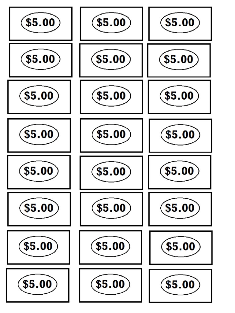 Billete de 5 Pesos | PDF