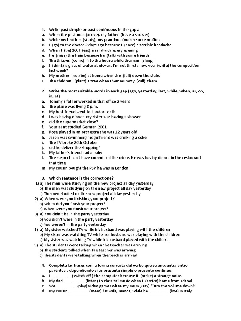 2.2 Ejercicios | PDF