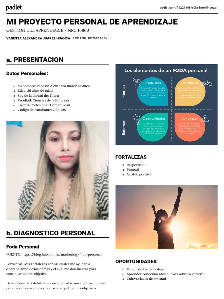 Padlet Vajh - Gestion Del Aprendizaje (Pa1) | PDF | Contador