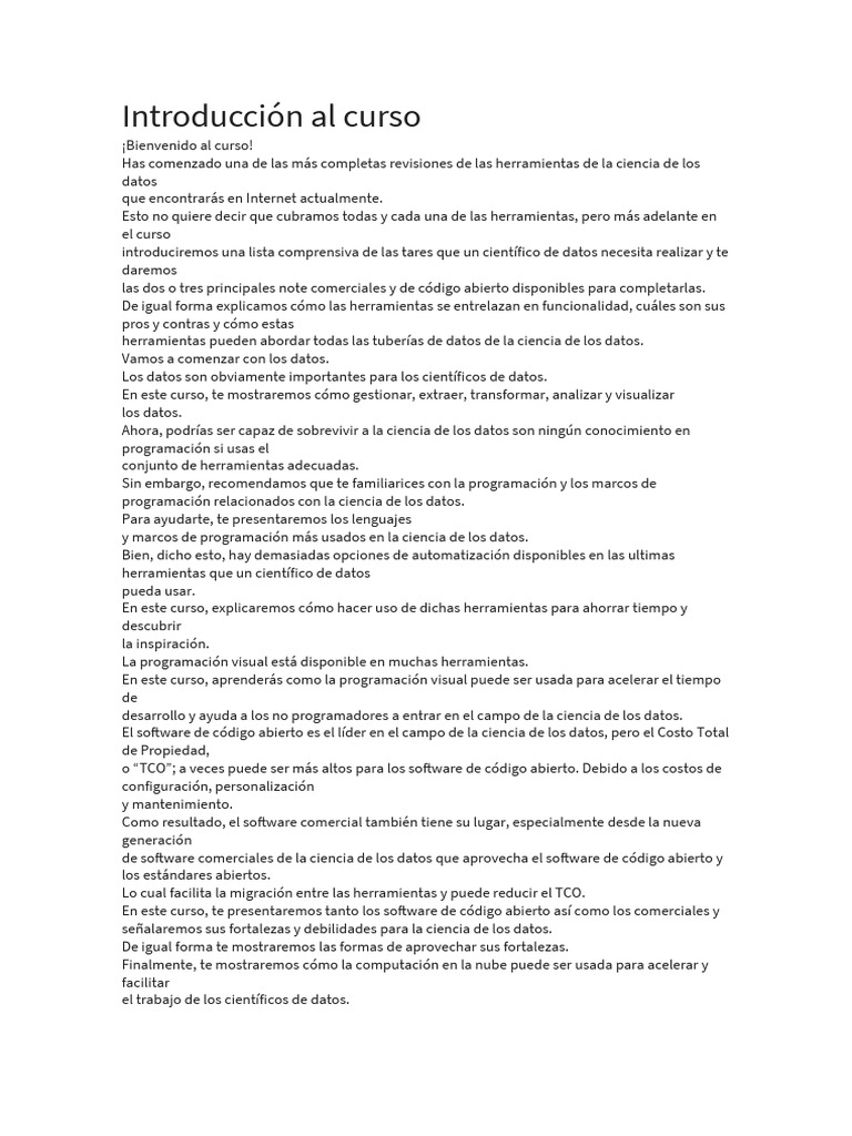 Coursera 2 | PDF | Software libre | Lenguaje de programación