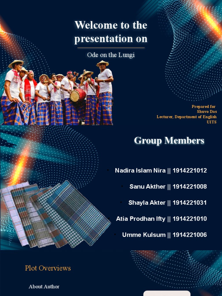 Ode On The Lungi - Shayla | PDF | Travel | Classics