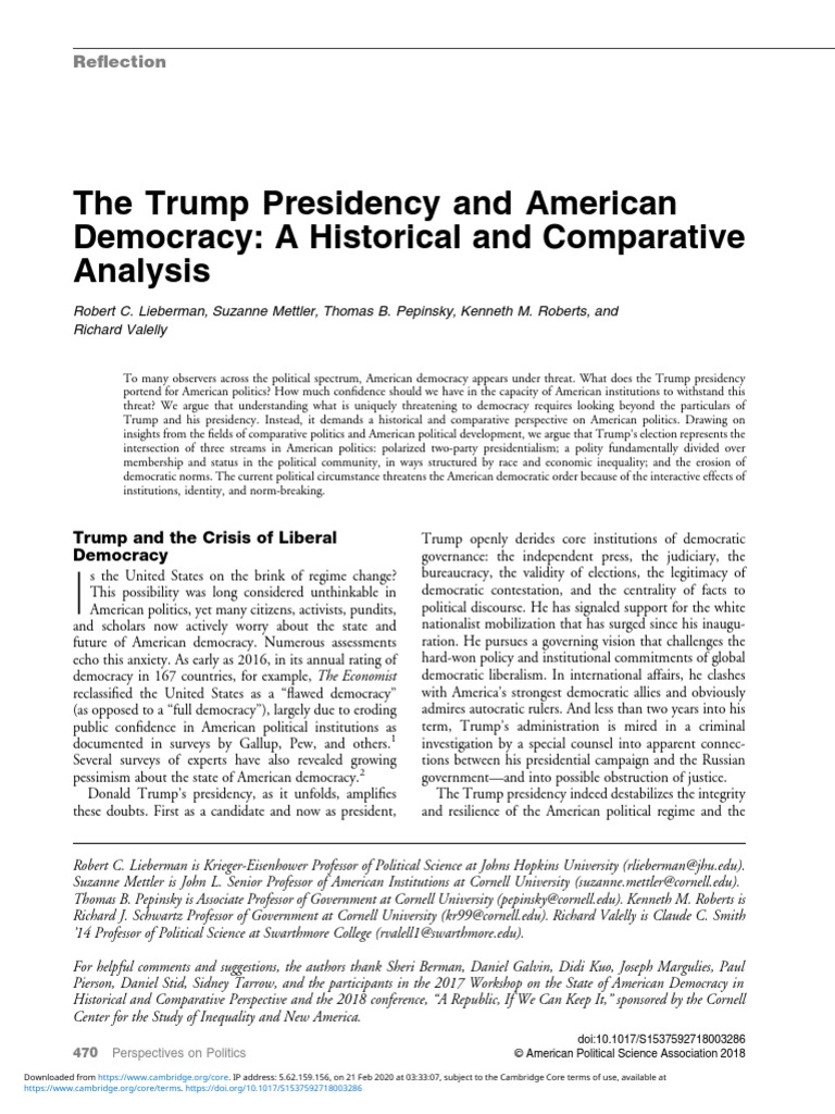 Liberman | PDF | Populism | Democracy