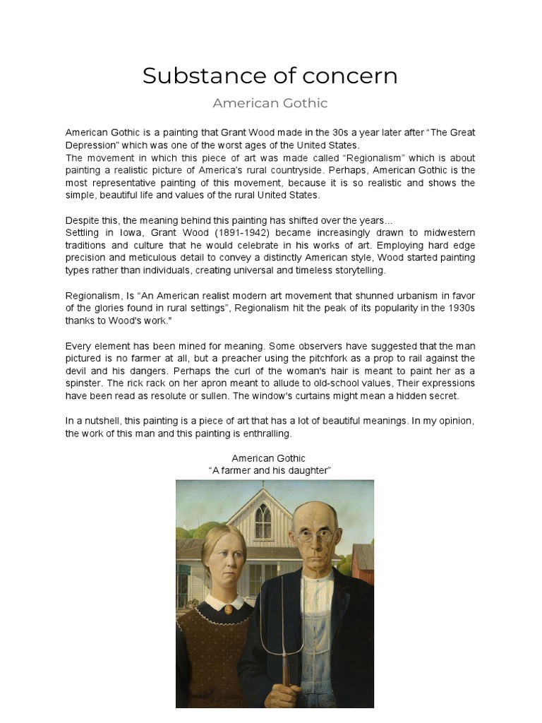 American Gothic | PDF