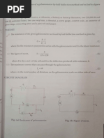Exp 4 - Galvanometer Resistance - Half Deflection Method | PDF ...