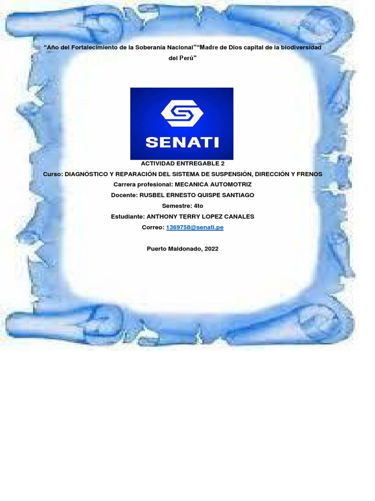 1369758@senati Pe | PDF | Direccion | Tecnologías automotrices