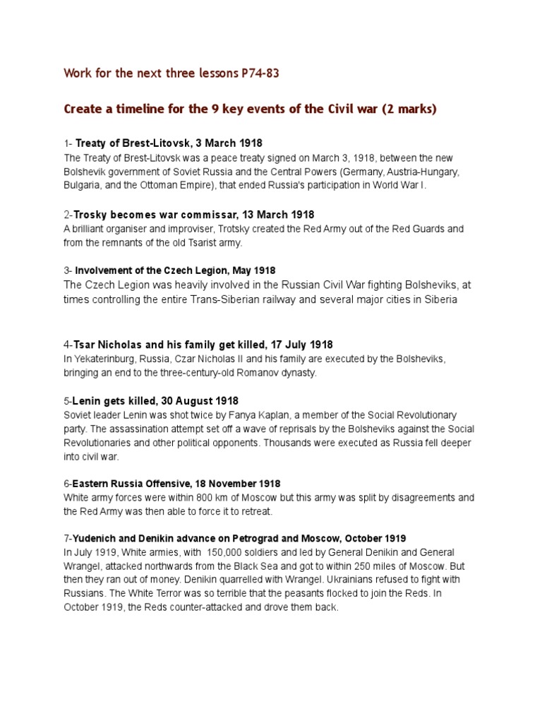 Homework History | PDF | Red Army | Russia