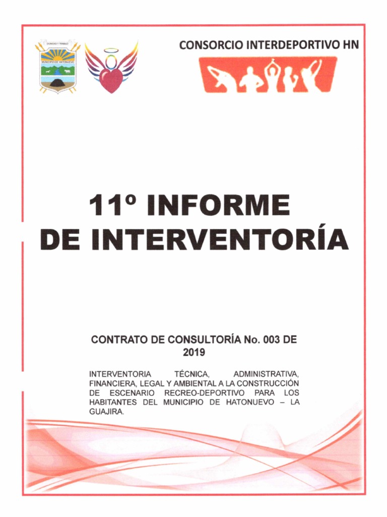 11 Informe de Interventoria | PDF | Póliza de seguros | Riesgo financiero