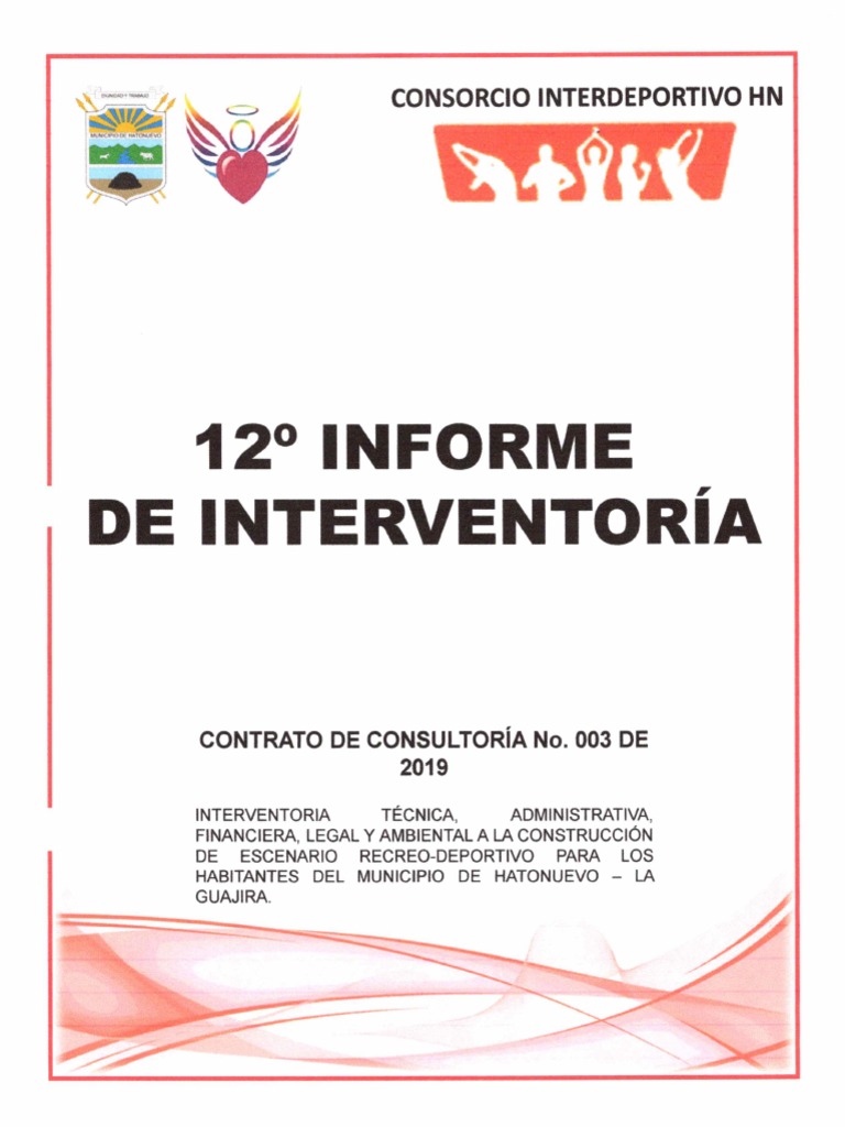 12 Informe de Interventoria | Descargar gratis PDF | Póliza de seguros ...