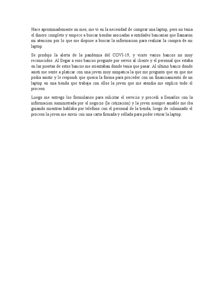 Unidad 2 Actividad 3 Experiencia de Ventas | PDF