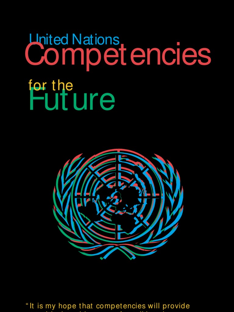 UN Core Values and Competencies | Download Free PDF | Competence (Human ...