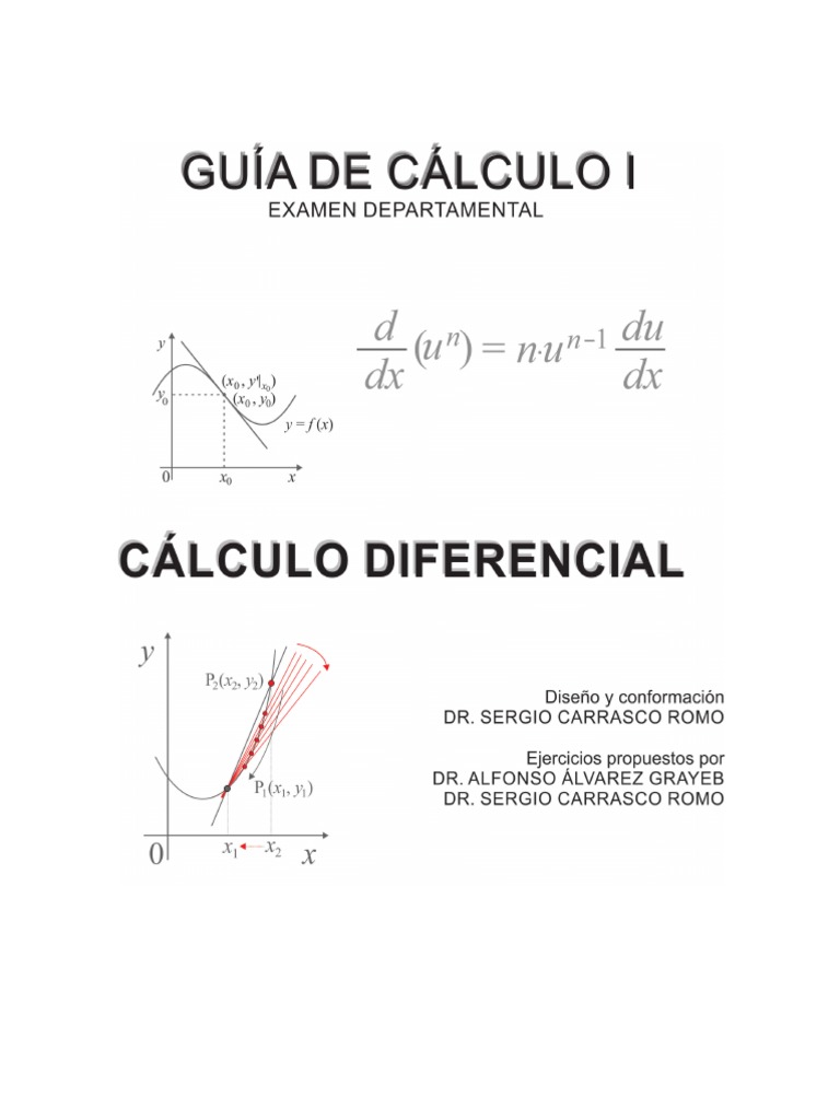 Guia de Eval Calc - 01 | PDF | Función (Matemáticas) | Calculo diferencial