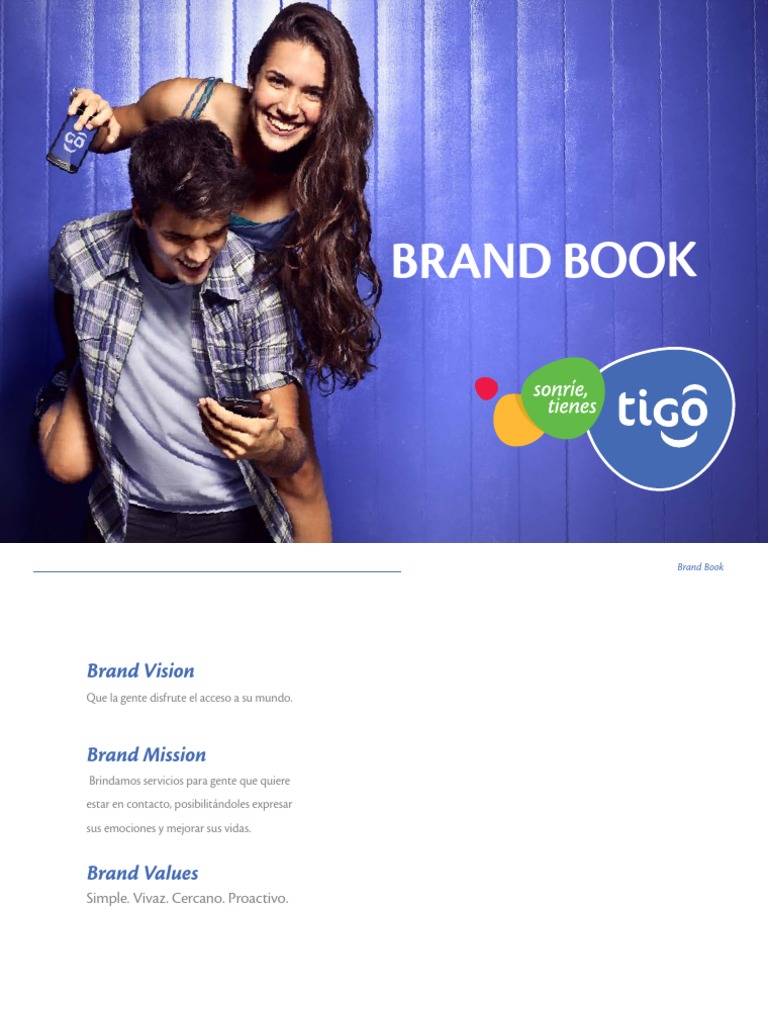 TIGO - Brand Book | PDF | Color | Tipografía