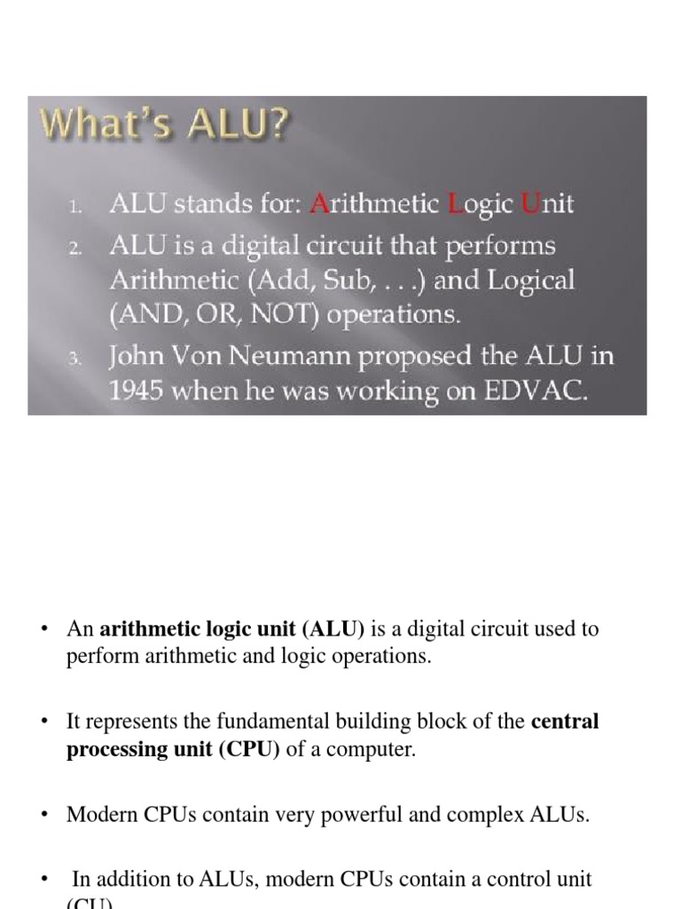 ALU & Encoder & Decoder | PDF