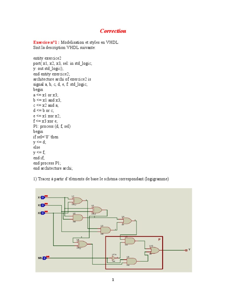 Solution - TD 02 FPGA | Download Free PDF | VHDL | Développement de logiciel