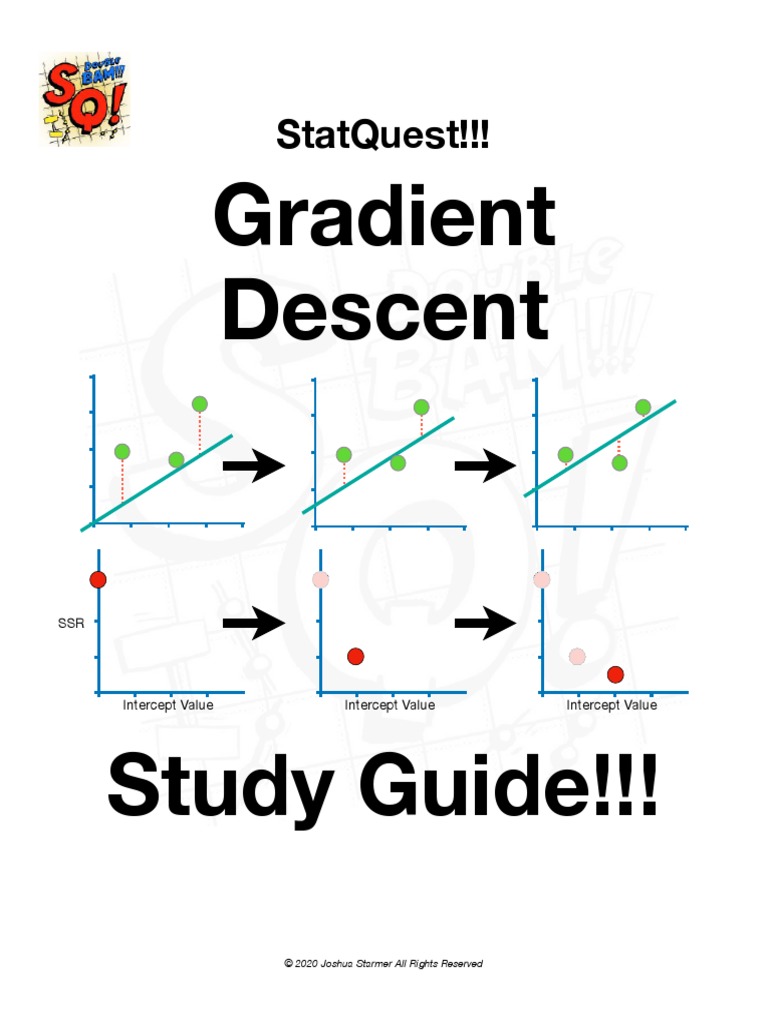 Statquest Linear Regression Study Guide V2-1adru0 | PDF | Errors And ...