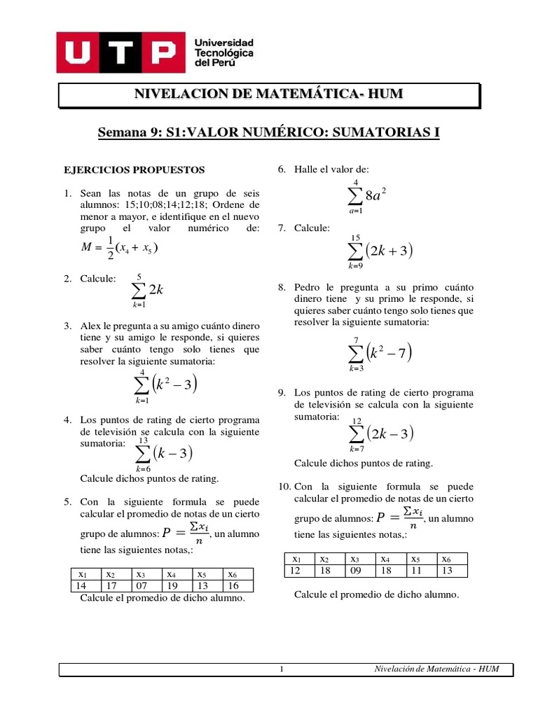 S09.s1 - Ejercicios | PDF