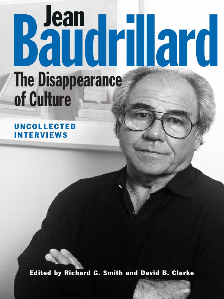 Clarke, David B. - Smith, Richard G - Jean Baudrillard - Uncollected ...