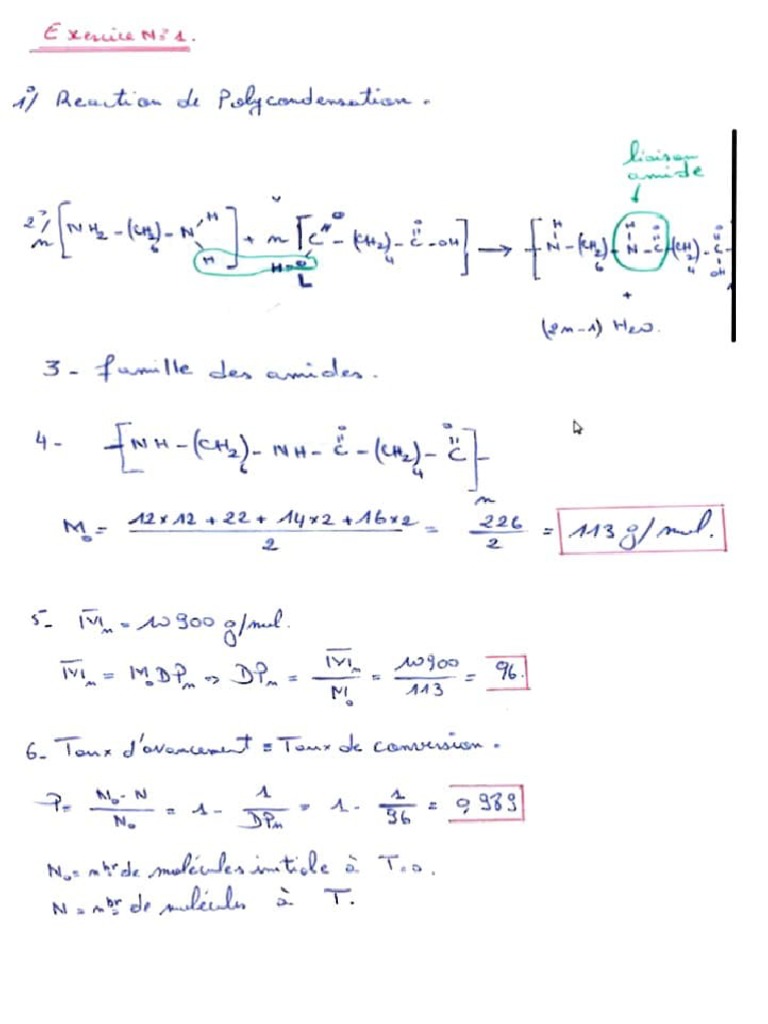 Corrigé Série 3 | PDF