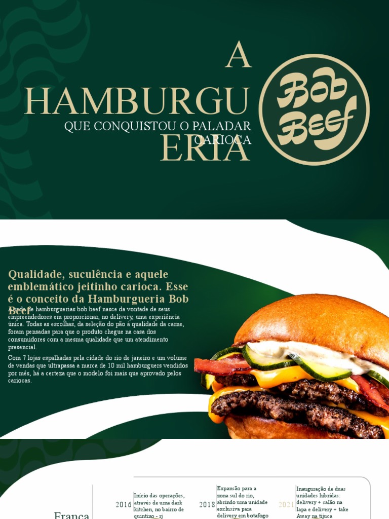 Apresentação Bob Beef Final | PDF | Rio de Janeiro | Economias