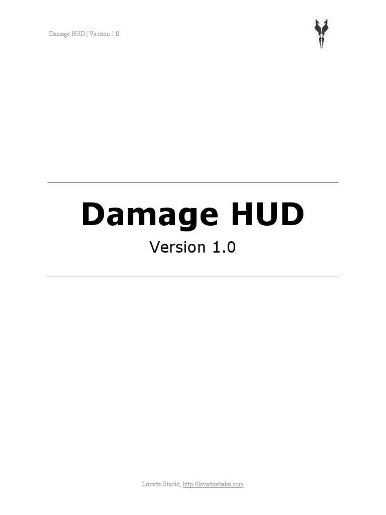 Damage HUD | PDF | Computer Programming | Computer Engineering