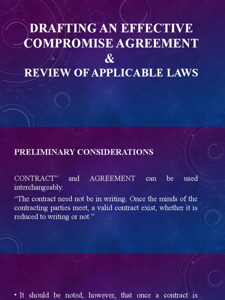 Compromise Agreement | PDF | Mediation | Lawsuit