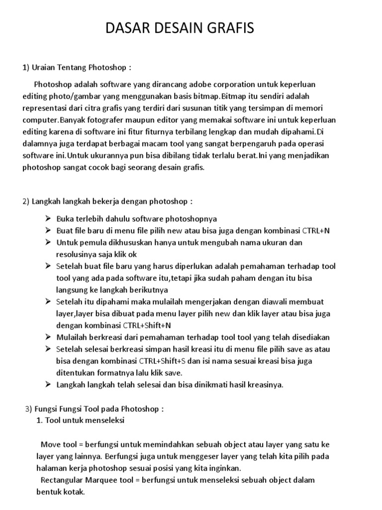 DDG Photoshop | PDF | Metode & Bahan Ajar | Seni