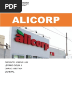 Alicorp Informe 23 | PDF | Oferta y demanda | Oferta (economía)
