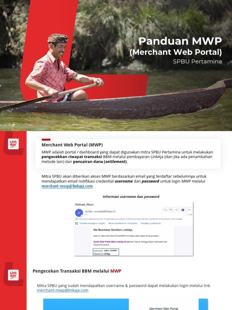 Panduan Login MWP untuk SPBU Pertamina | PDF