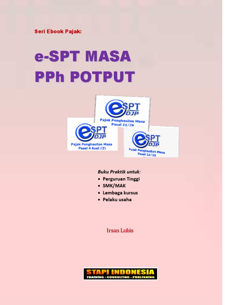 Buku 1 Praktik e SPT Masa PPH Pot Put | PDF