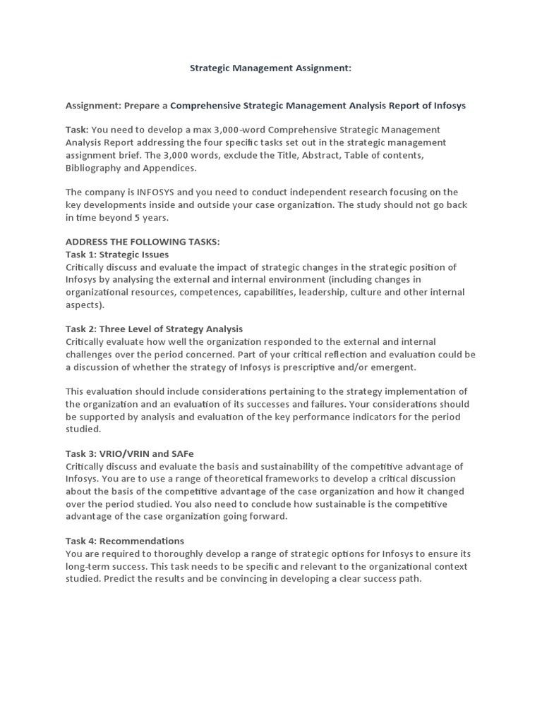 MM ZG611 Strategic Management Assignment Only | PDF | Business