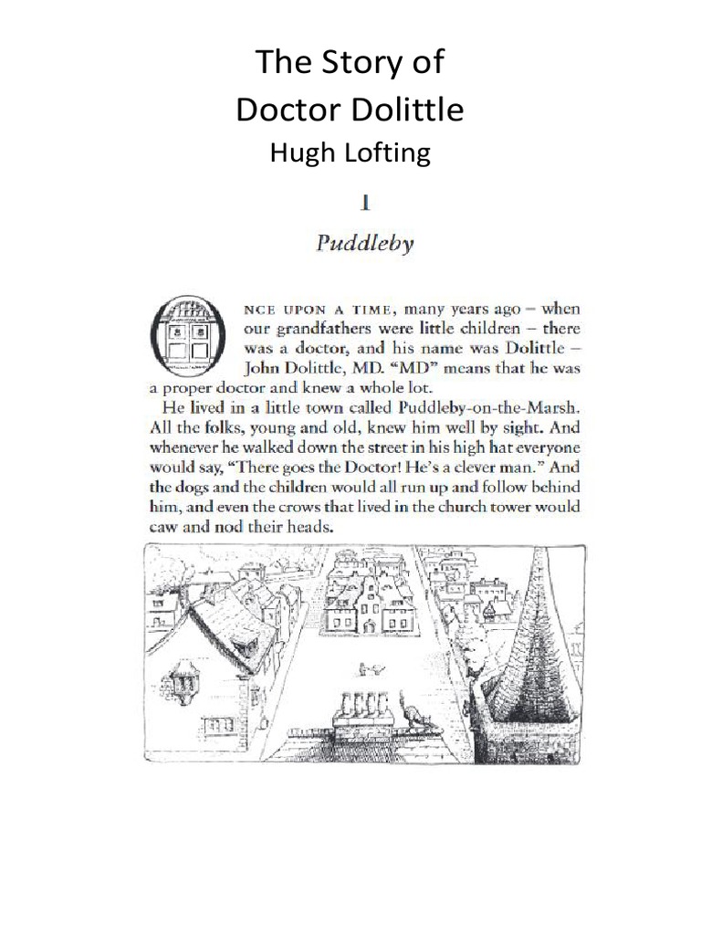 Dr. Dolittle Story PDF | PDF