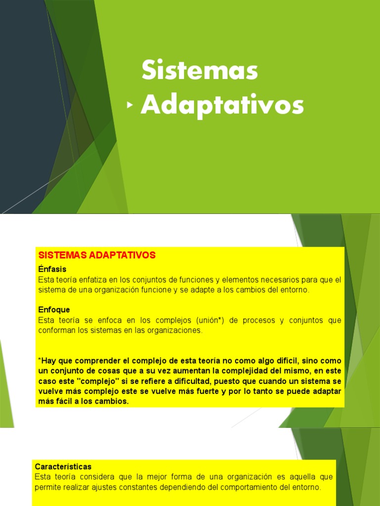 ANTROPOLOGIA Sistemas Adaptativos | PDF