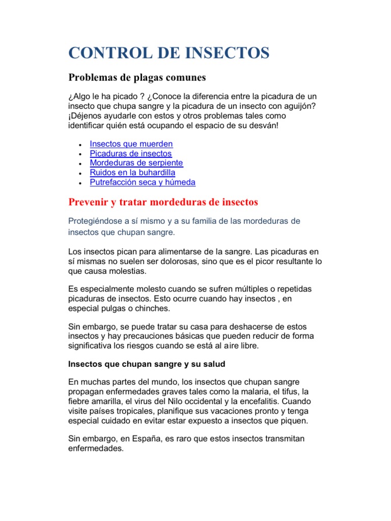 Manual de Control de Plagas Domestic As. | PDF | Hormiga | Insectos