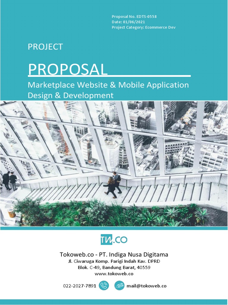 0558 - Marketplace Website Design & Development Project Proposal - Bapak Purwanoto | PDF ...